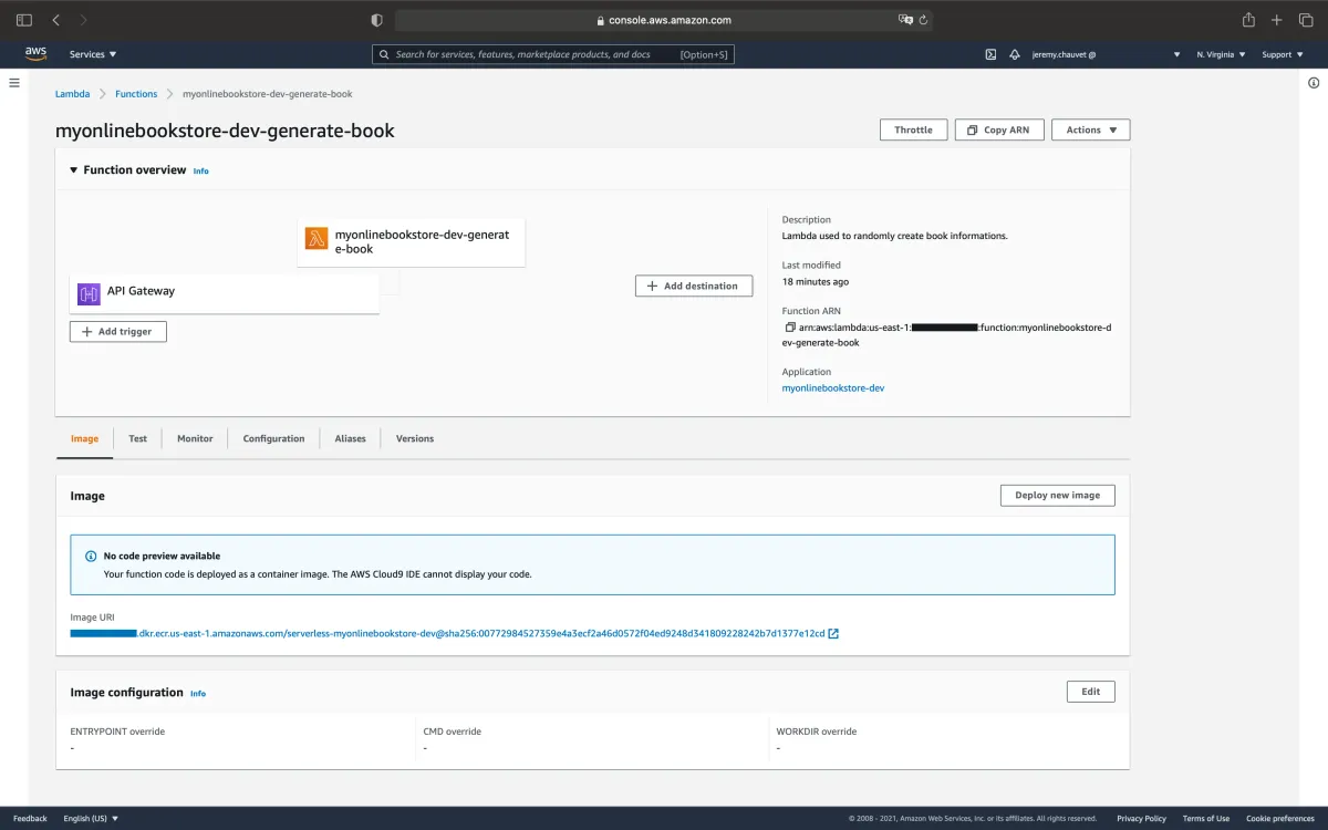 AWS Lambda container images AWS Lambda container images